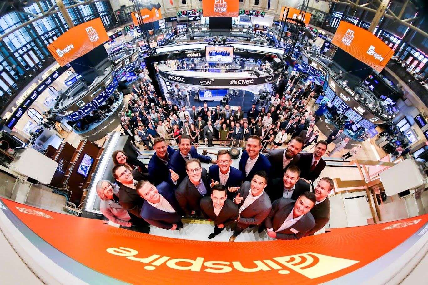 New York Stock Exchange Opening Bell with Inspire